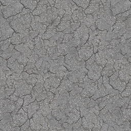 Broken Road Texture